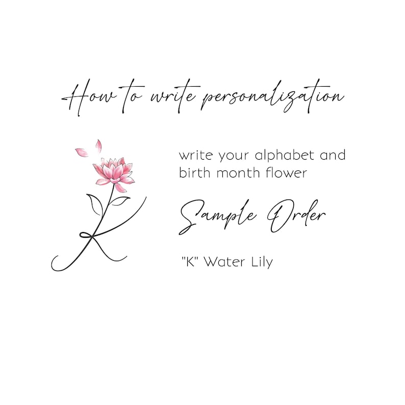 Custom Initial Tattoo Designs With Flower, Floral Initial Tattoo ...