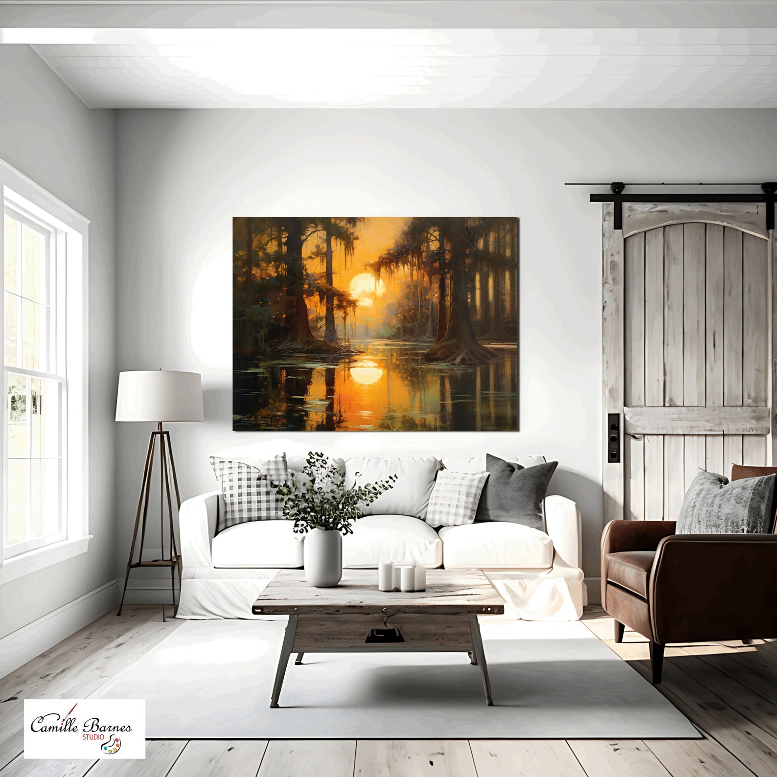 PRINTS: the Quiet Hush of Sunset, Bayou, Arte, Marshland, Print on ...