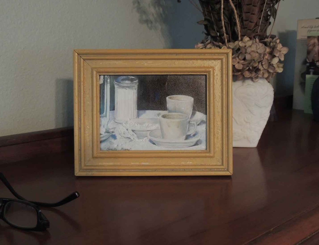 Beignet Table Print, 5 X 7 Fine Art Print, Framed, BEST ETSY Shop ...