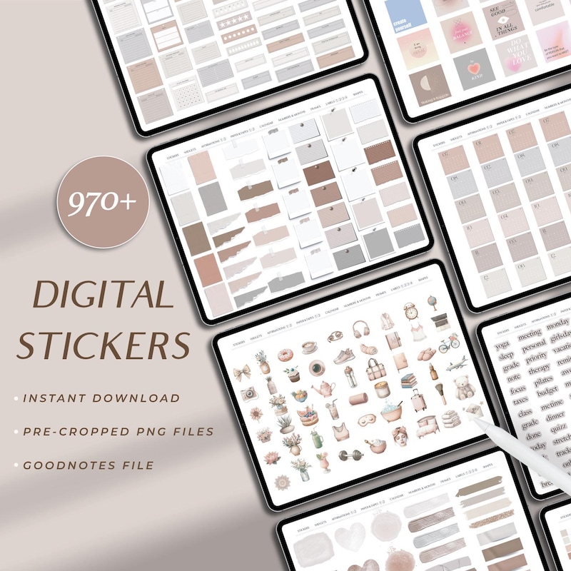 Sticker Packs Journals - Etsy UK