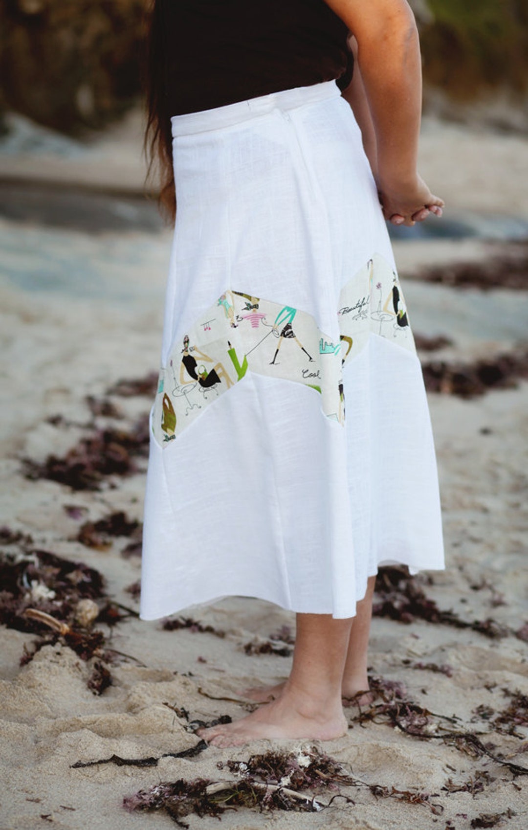 Chevron 8 Gore Skirt PDF Pattern Sizes 4 - 14 - Etsy