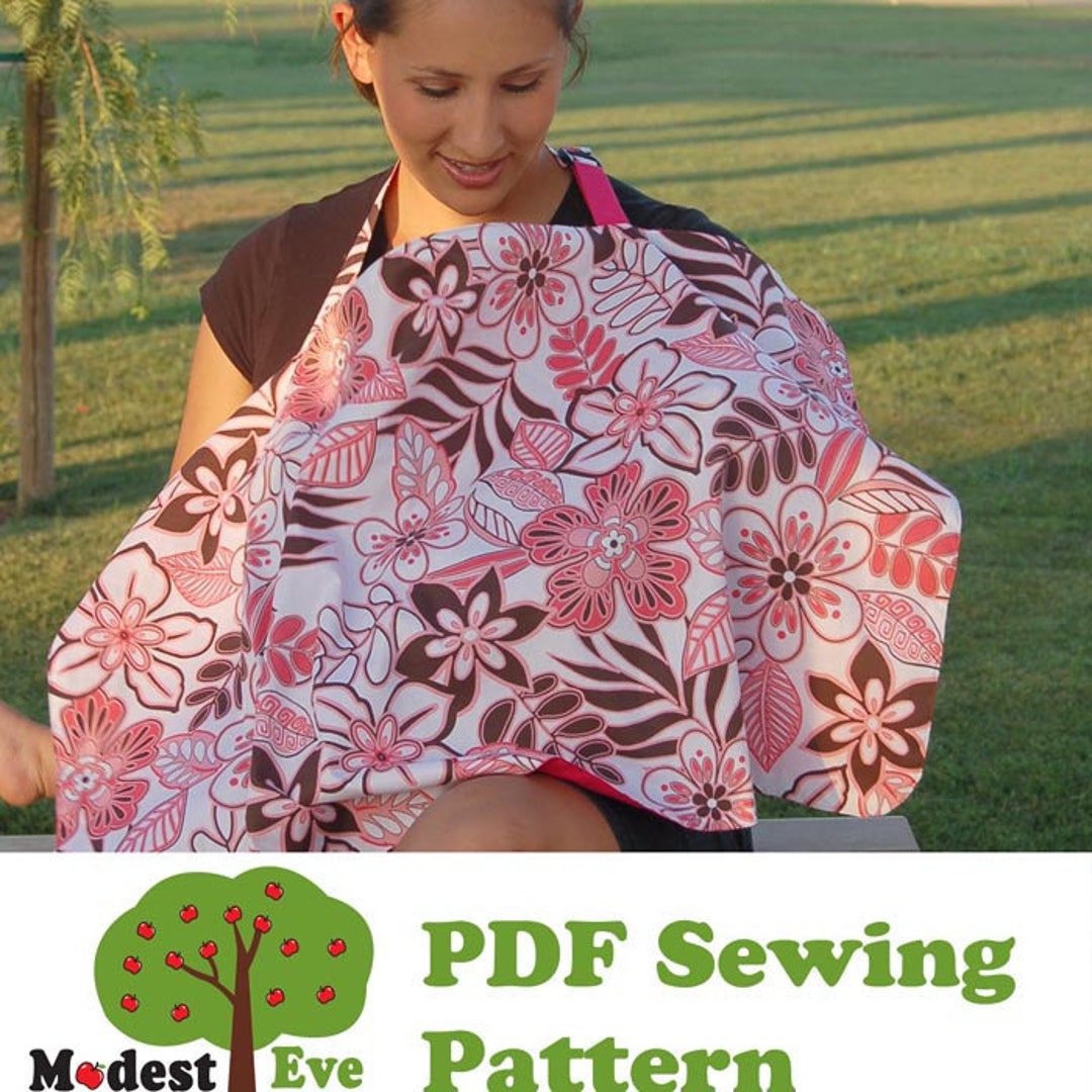 Nursing Cover PDF Sewing Pattern - Etsy