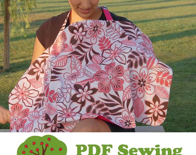 Nursing Cover PDF Sewing Pattern - Etsy