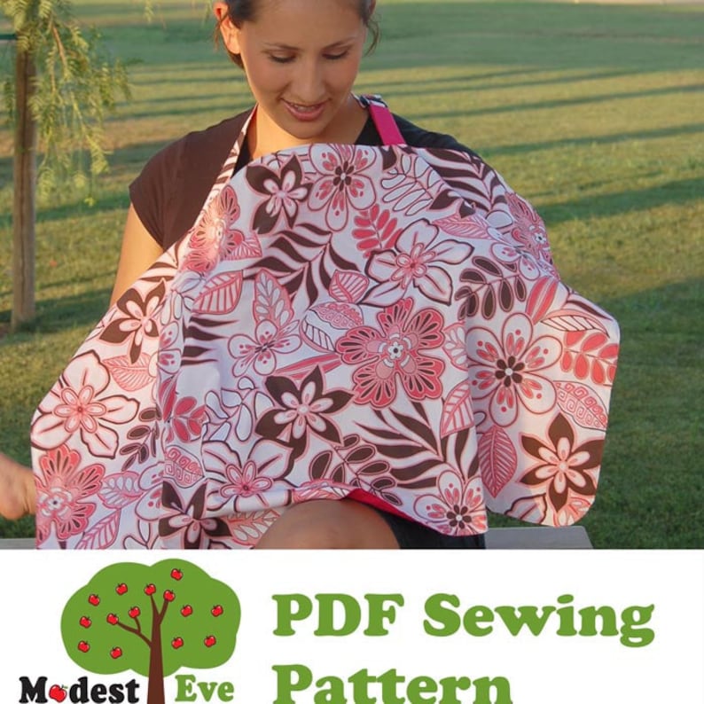 Nursing Cover PDF Sewing Pattern - Etsy
