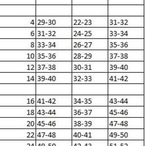 Chevron 8 Gore Skirt PDF Pattern Sizes 4 - 14 - Etsy