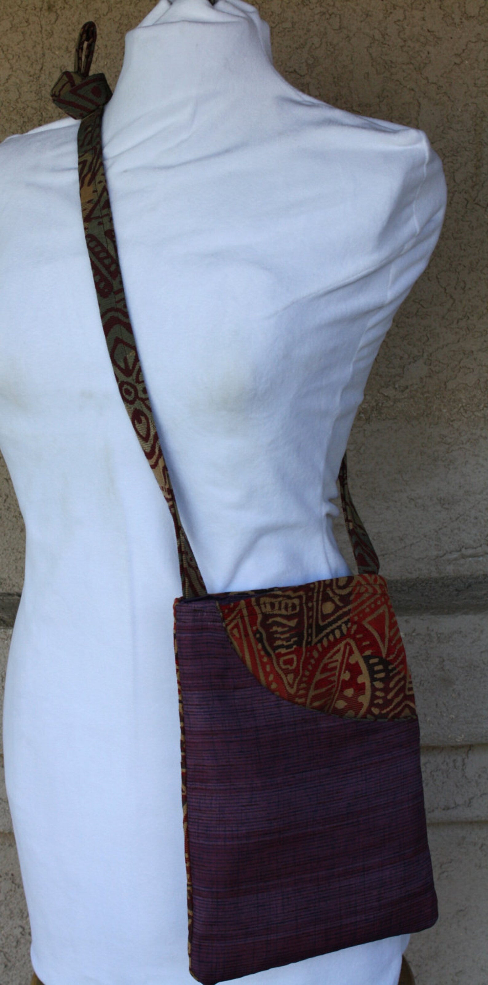 Small Flat Over the Shoulder Bag PDF Sewing Pattern - Etsy Canada
