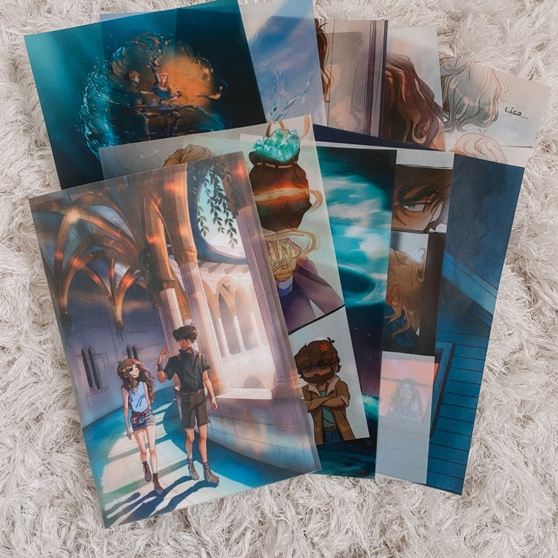 Book Art Page Overlays - Etsy