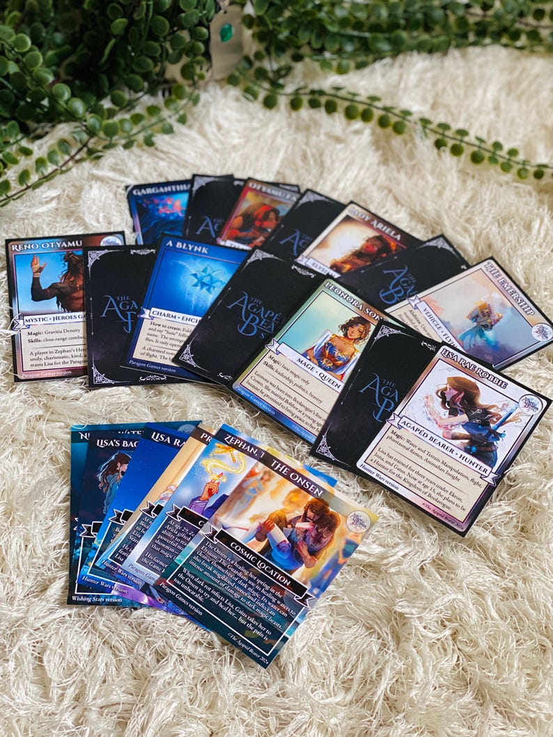 Trading Cards - Second Edition From the Agapéd Bearer Randomized - Etsy