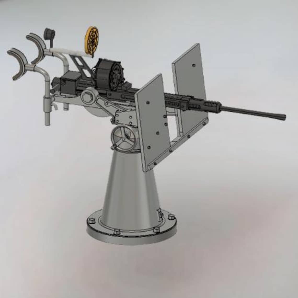 Oerlikon 20 Mm MK IV Cannon X 2 Pcs - Etsy