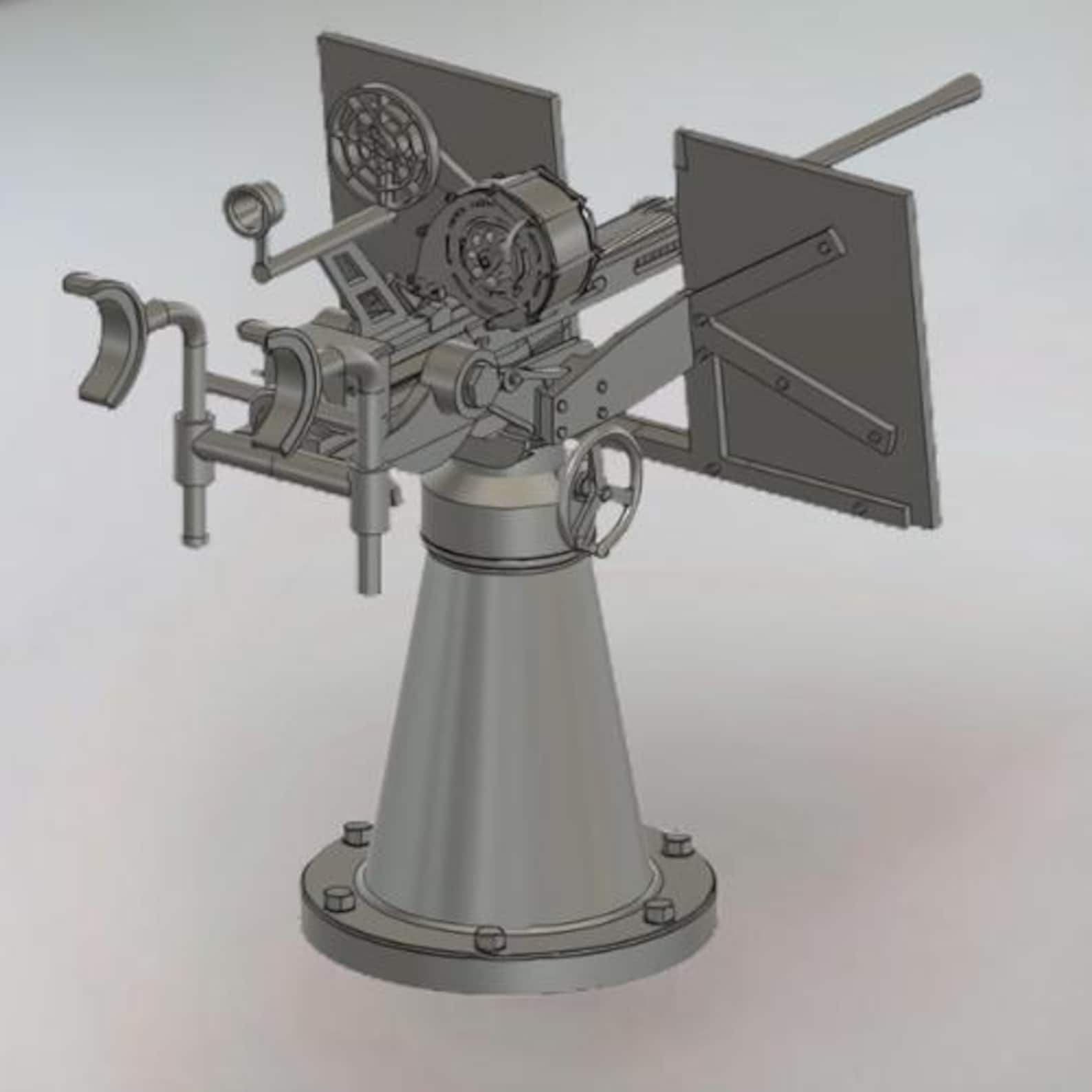 Oerlikon 20 Mm MK IV Cannon X 2 Pcs - Etsy