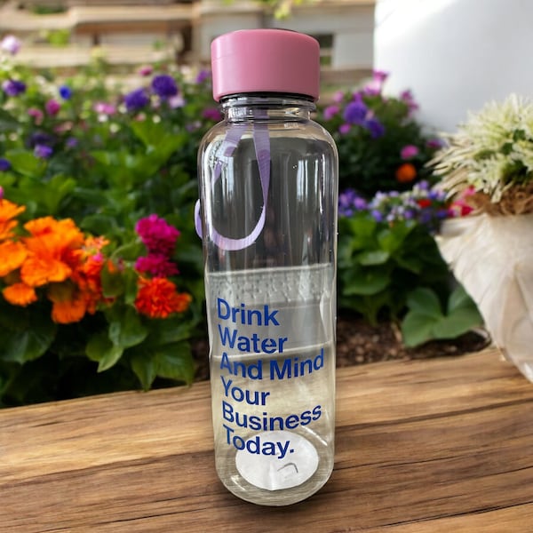 Motivational Water Bottle - Etsy