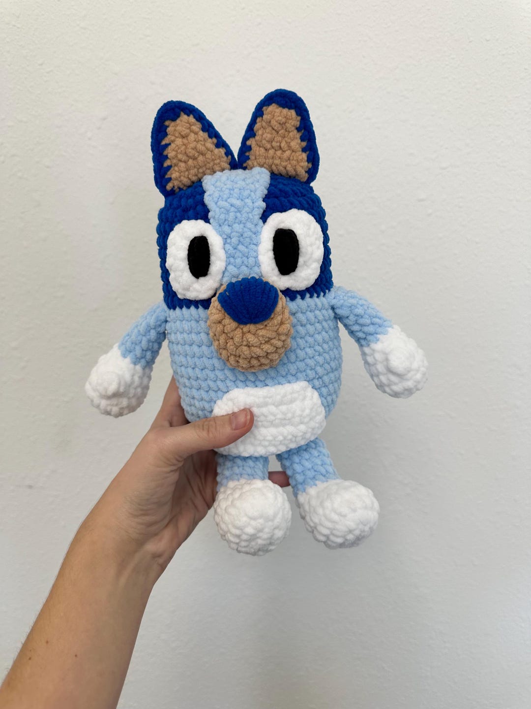 Handmade Crochet Blue Heeler Plush: Heeler Family Toy - Etsy