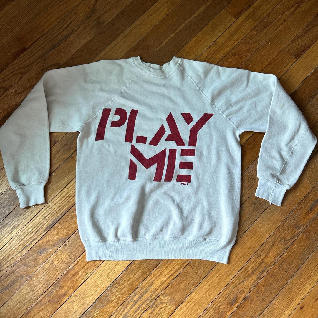 Vintage Play Me or Trade Me Video Game Crew Sweater - Etsy