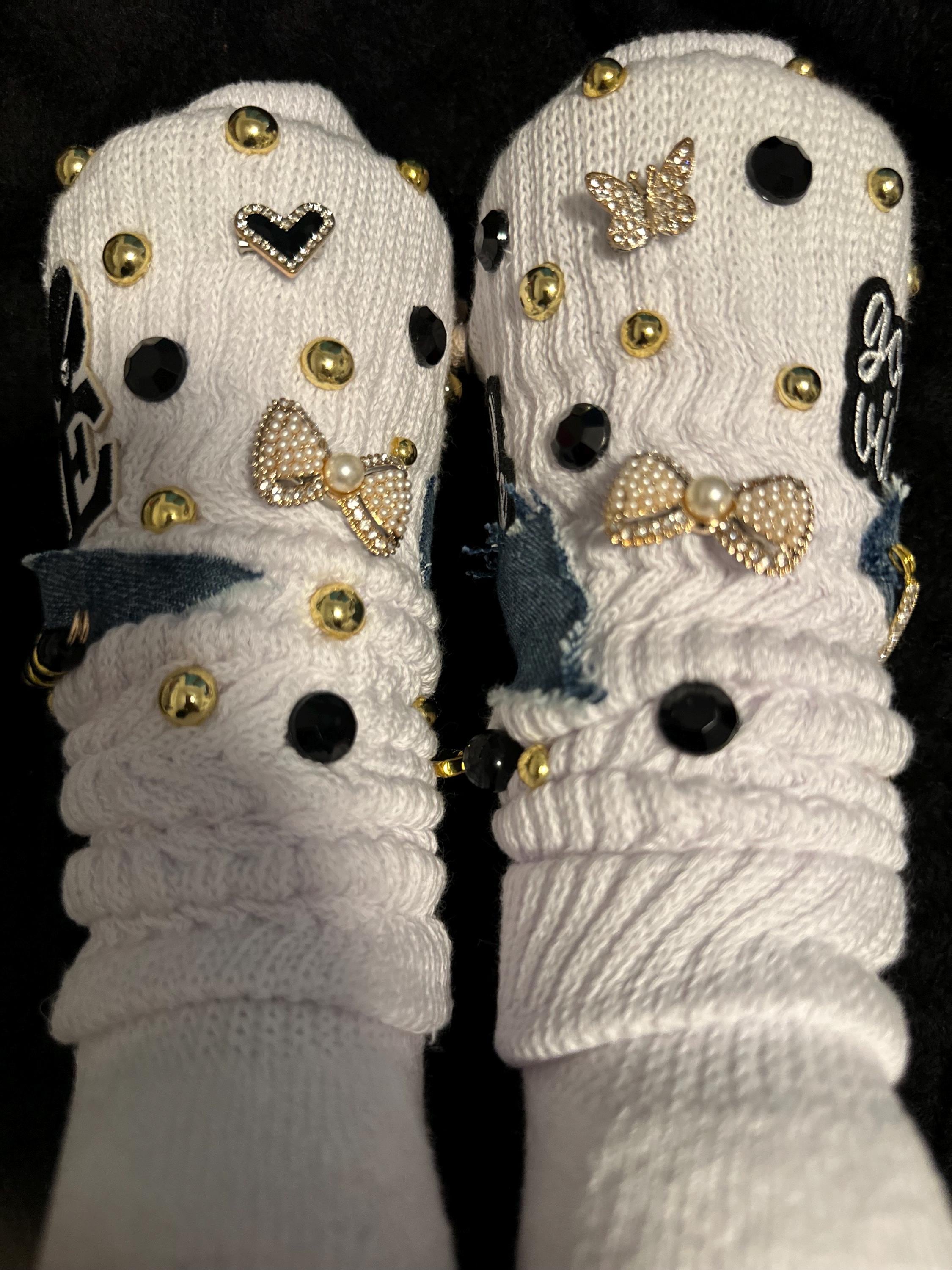 DIY, Luxury Junk Socks, Custom Junk Socks; Ladies for Yourself or Kids ...