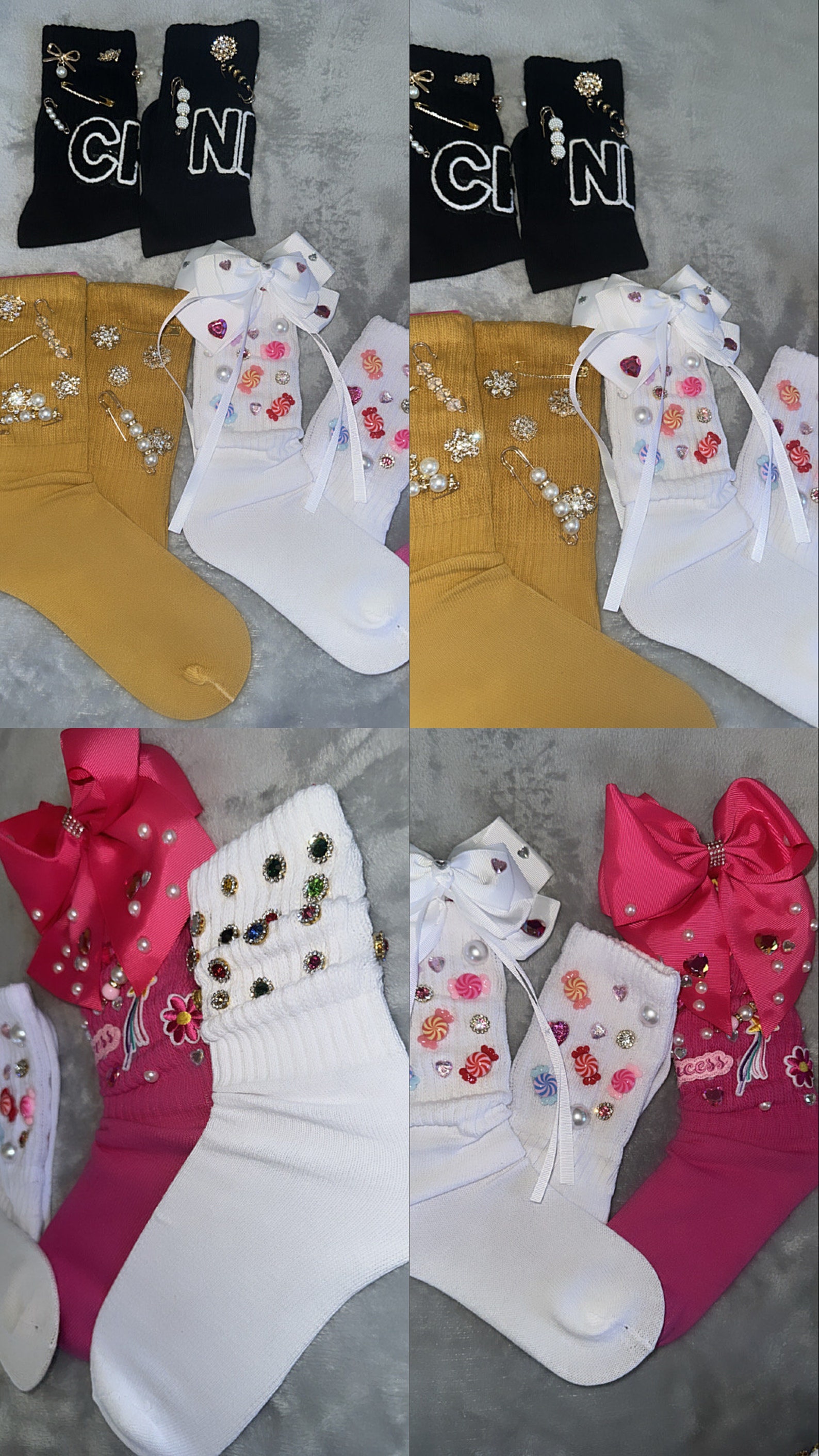 DIY, Luxury Junk Socks, Custom Junk Socks; Ladies for Yourself or Kids ...