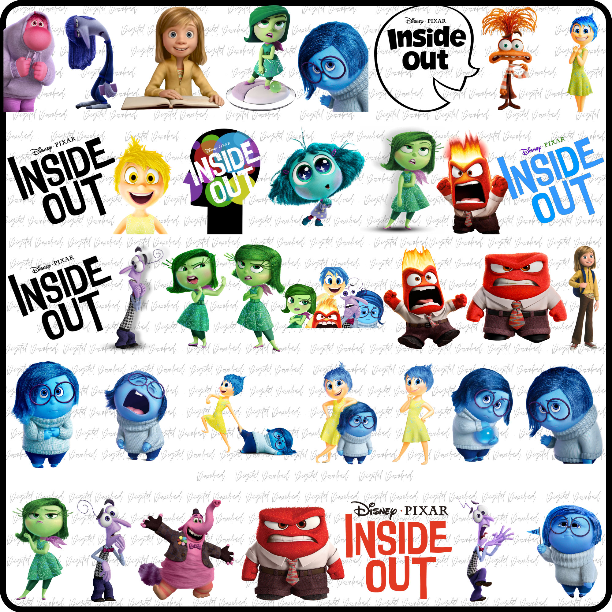 Inside Out 2 Clipart PNG, Inside Out Design, Inside Out Clipart, Ira ...