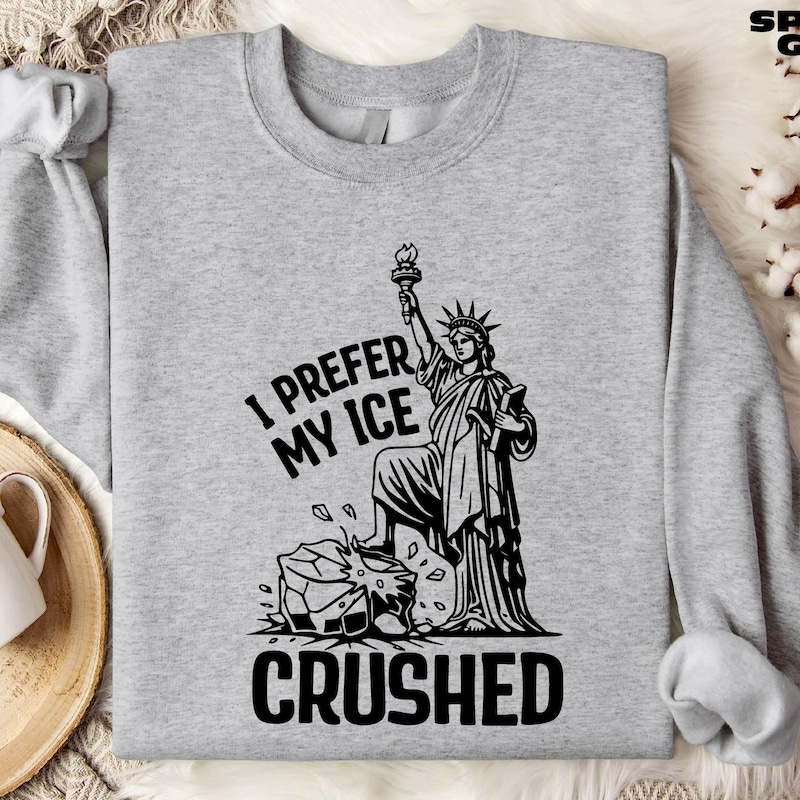 I Prefer My Ice Crushed Sticker - Etsy