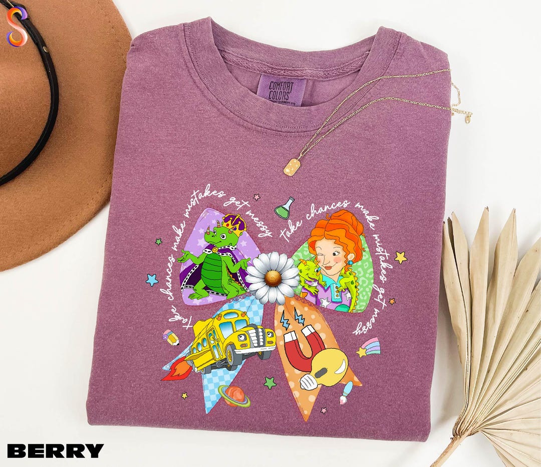 Take Chances Make Mistakes Get Messy Shirt, Coquette Miss Frizzle Tee ...