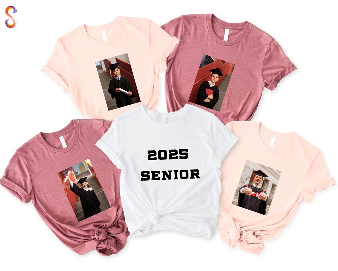 Custom Graduation T-shirt, Custom Photo Graduation Tee, Personalized ...