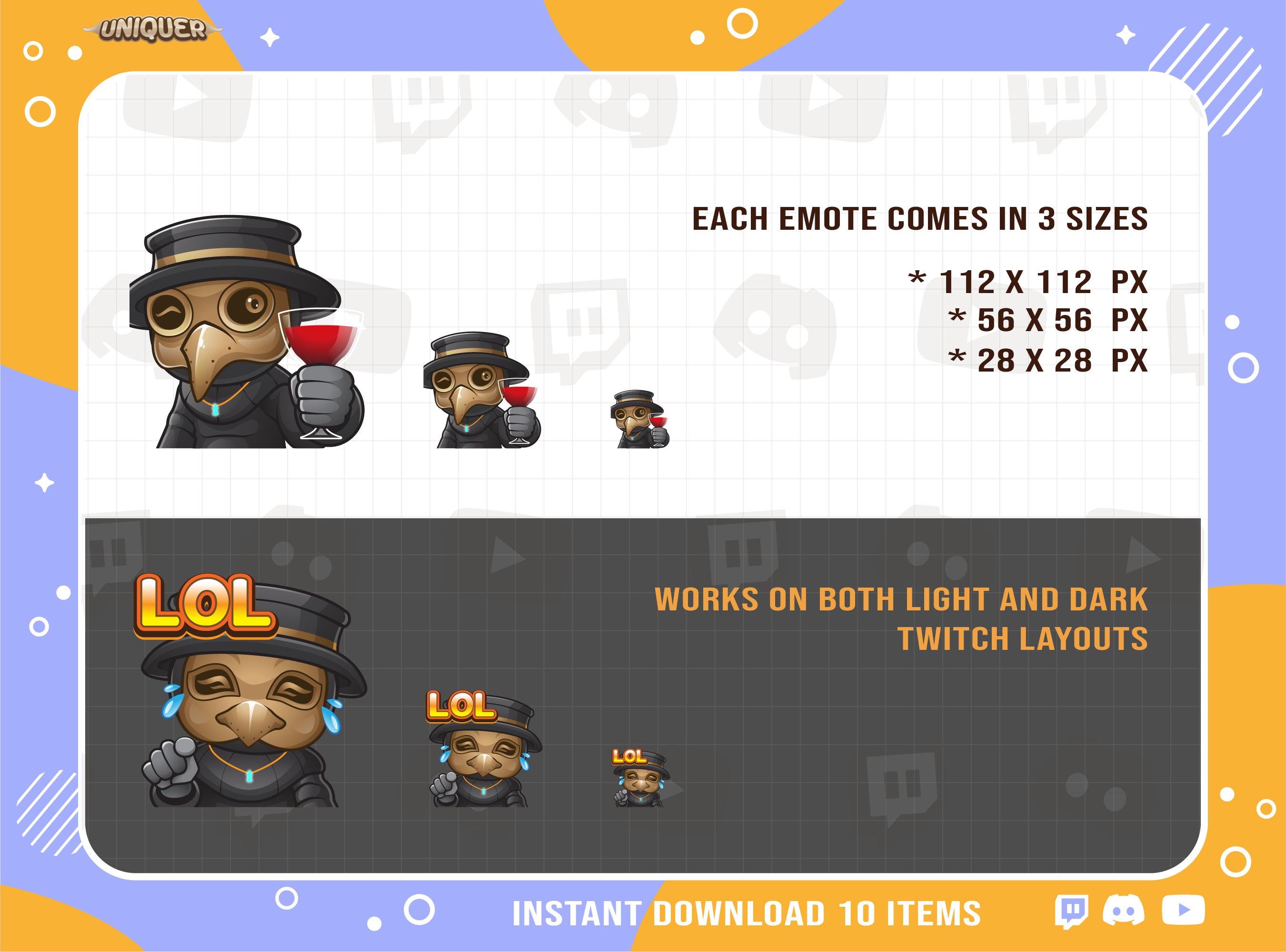 Doctor Plague Emote - Etsy