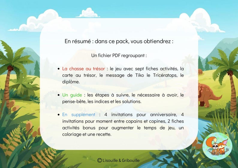 Treasure Hunt - Ready to Play - Ages 3-4 - Dinosaurs - Etsy