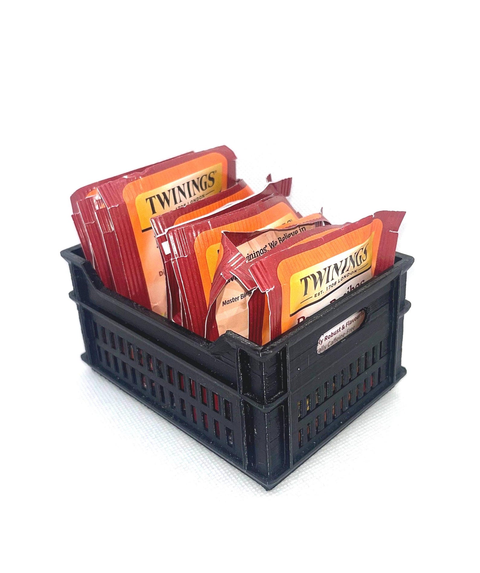 Tea Organizer Crate - Etsy