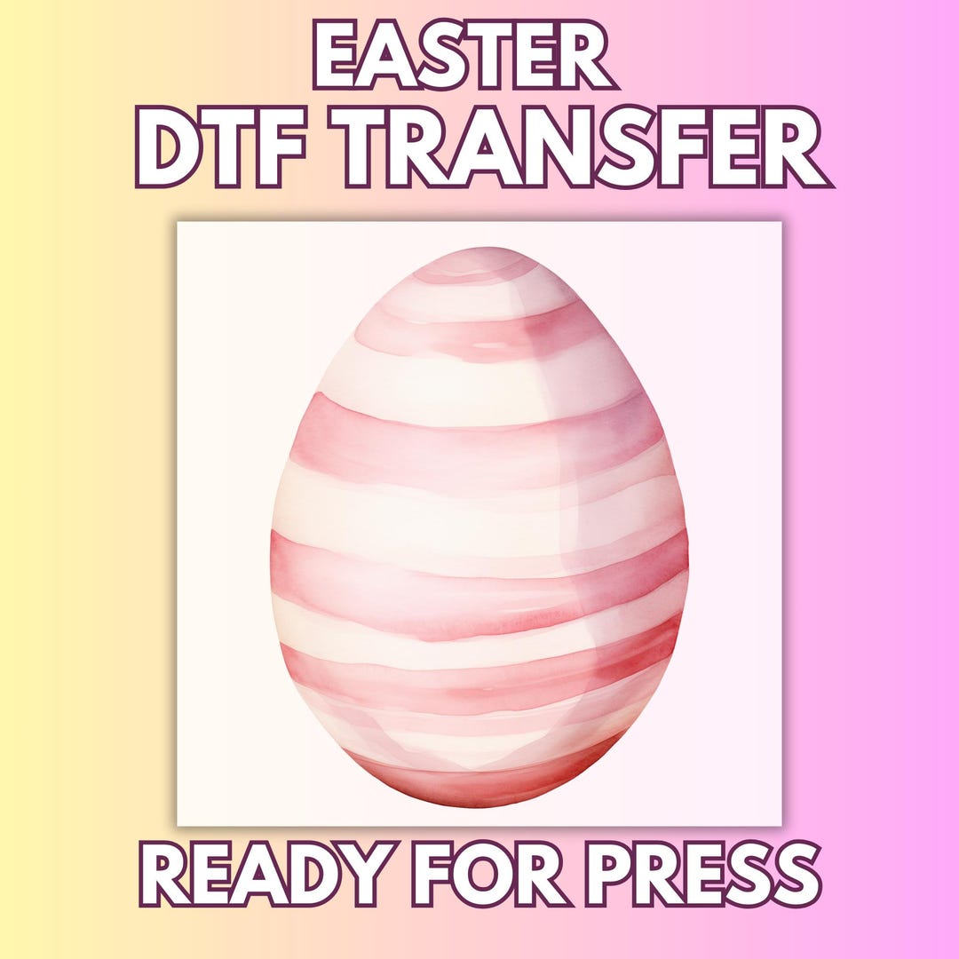 Watercolor Bunny Easter DTF, Easter Day Prints, Easter DTF Ready for ...