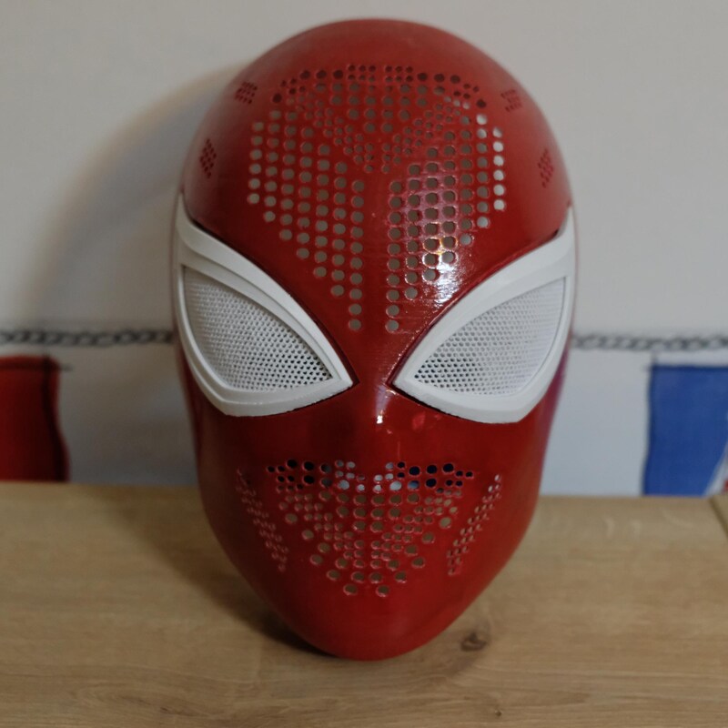 Spiderman Faceshell - Etsy