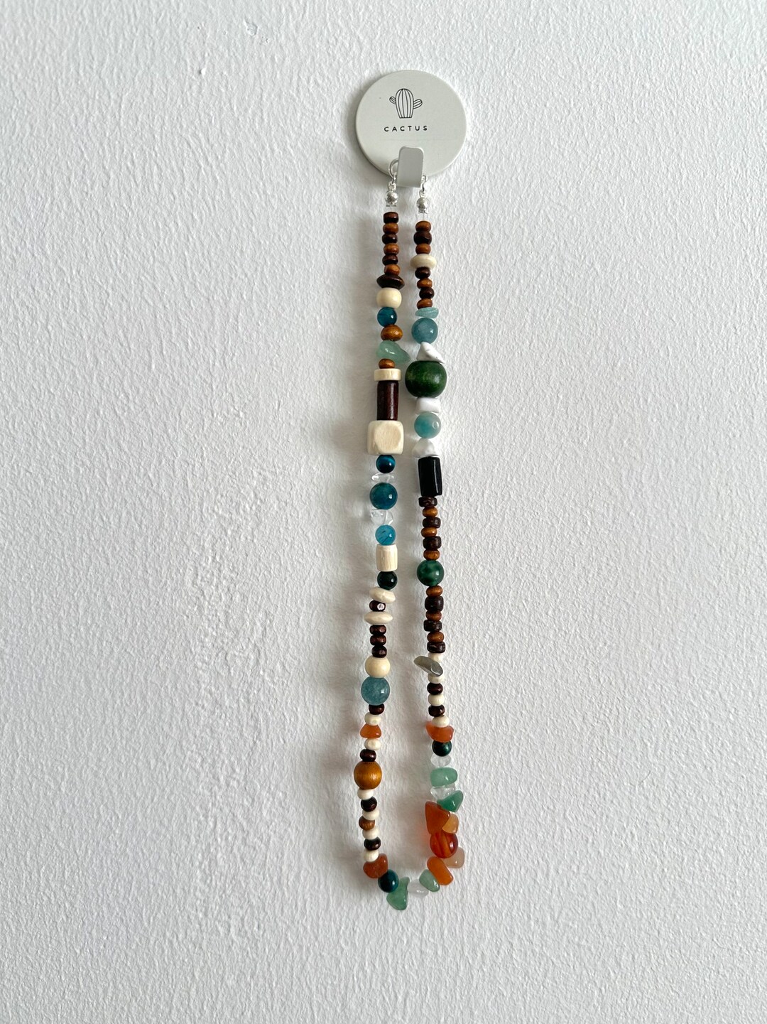 Reflection Beaded Necklace - Etsy