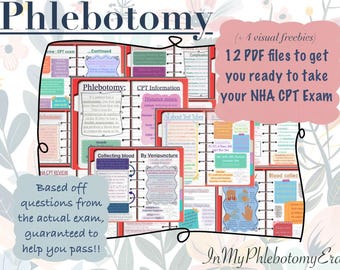 Phlebotomy; NHA CPT Exam Study Guide | 225 Multiple Choice Questions ...