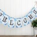 Welcome Bunting, Bright and Colourful Party Decoration - Etsy