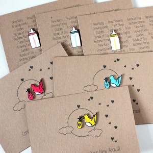 Pack of 6 Any Occasion Handmade Kraft Cards - Choose Your Own - Etsy