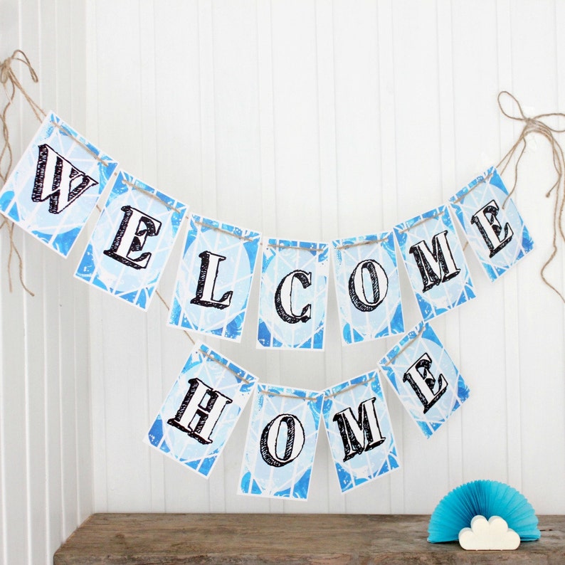 Welcome Bunting Bright and Colourful Party Decoration - Etsy