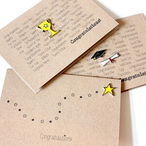 Personalised Congratulations Card, With Handmade Winner's Trophy ...