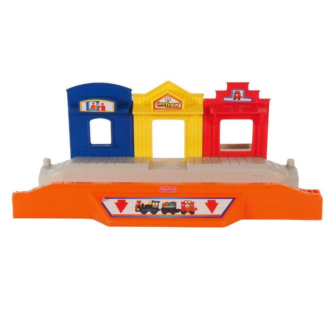 Fisher-price Little People Geotrax Train Station Playset 2008 - Etsy