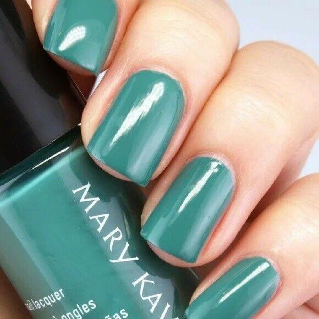 Mary Kay Nail Polish Tempting Teal 056230 - Etsy