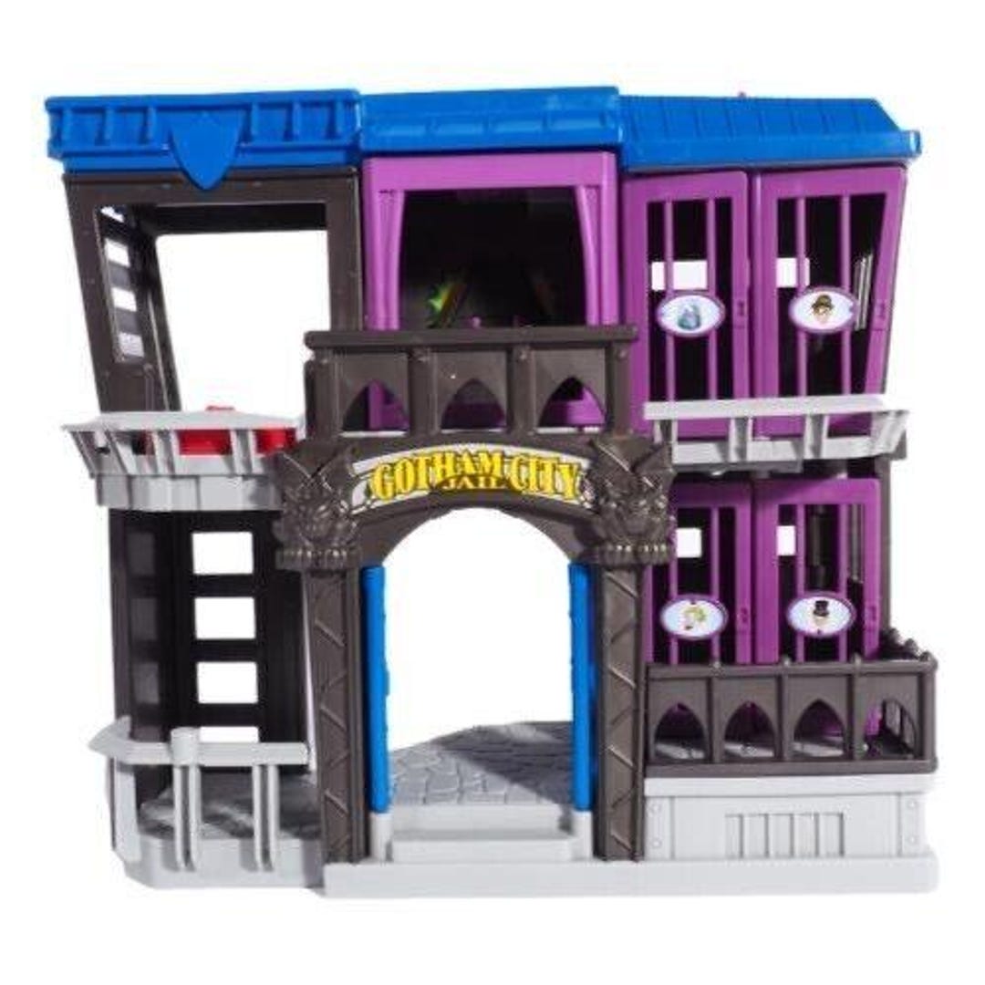 Imaginext DC Super Friends Gotham City Jail Playset - Etsy
