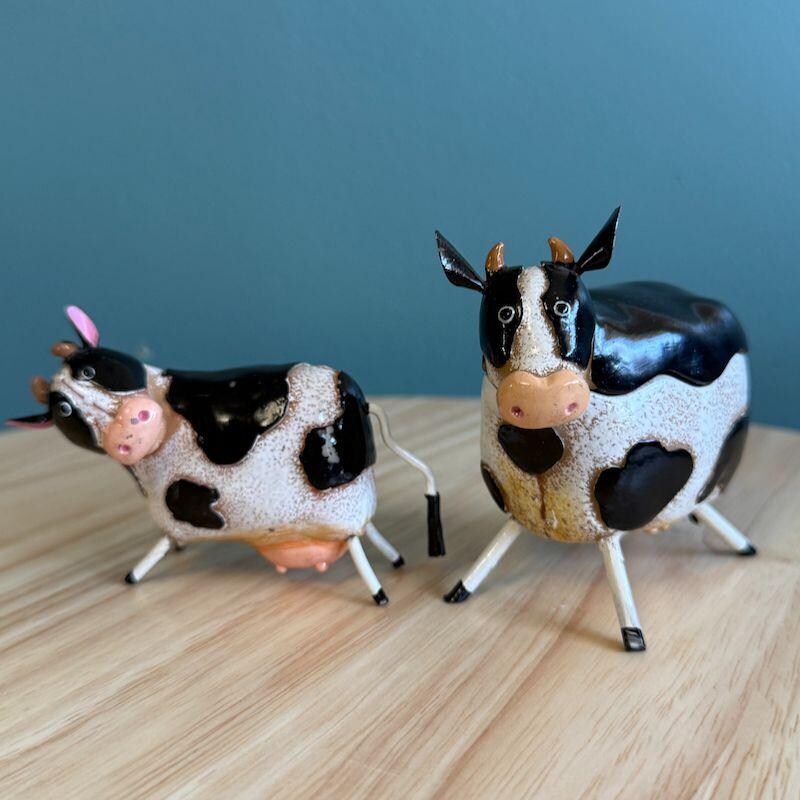 Small Cow Figurine - Etsy