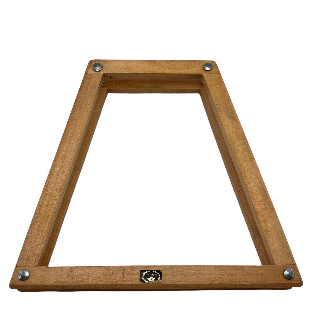 Vintage Wooden Tennis Racket Press Frame Brace Holder Screw Down - Etsy