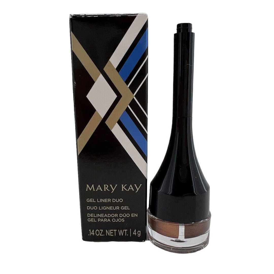 Mary Kay Dramatic Gold Eye Gel Liner Duo 094672 NIB - Etsy