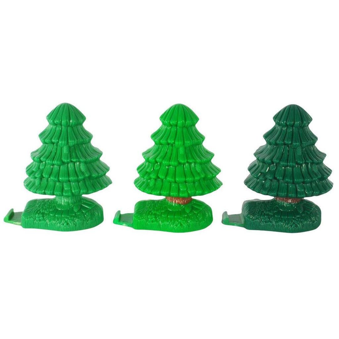 Geotrax Pine Trees Green Plastic Set of 3 2003 Accessories - Etsy