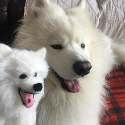 Custom Made Personalised Polymer Clay Dog Replica Sculpture - Etsy