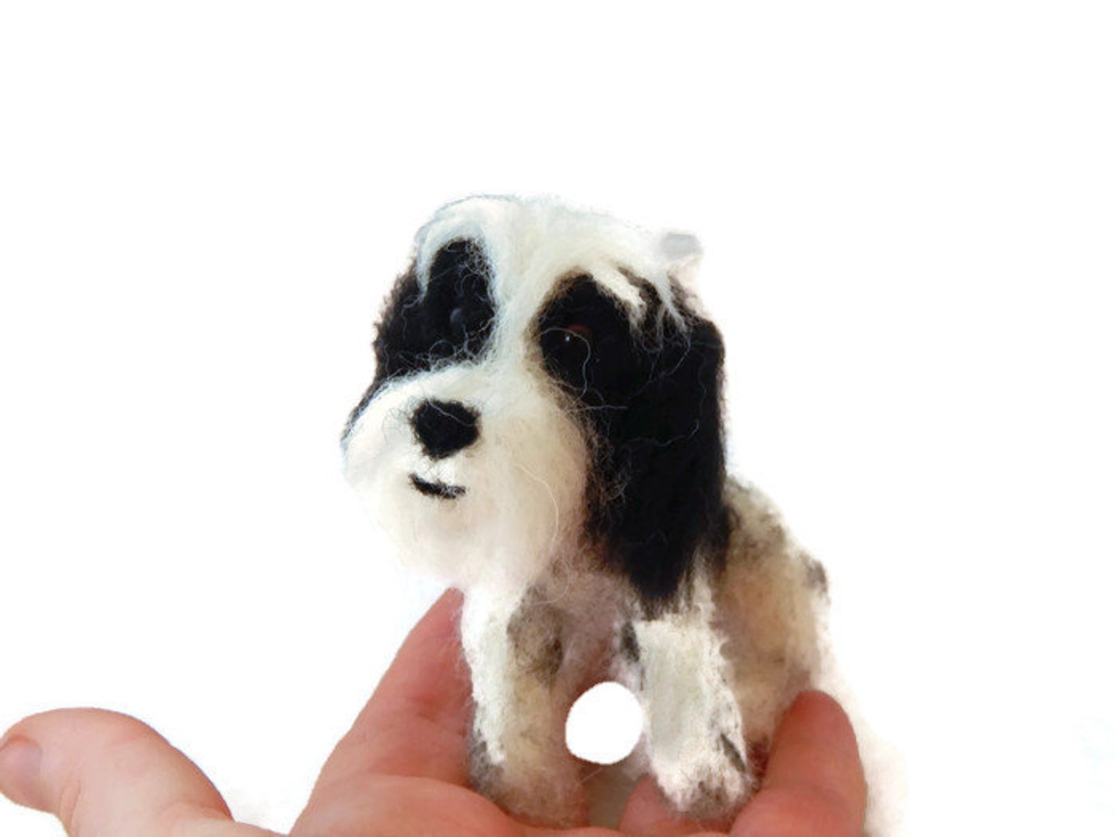 Custom Cockapoo Dog Sculpture Needle Felted Dog Plushie - Etsy
