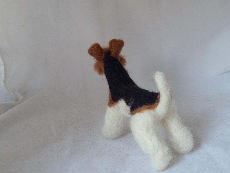 MINIATURE Wire Fox Terrier Sculpture Custom Pet Portrait - Etsy UK