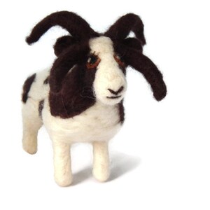 Custom Needle Felted Miniature Jacobs Sheep Soft Sculpture ...