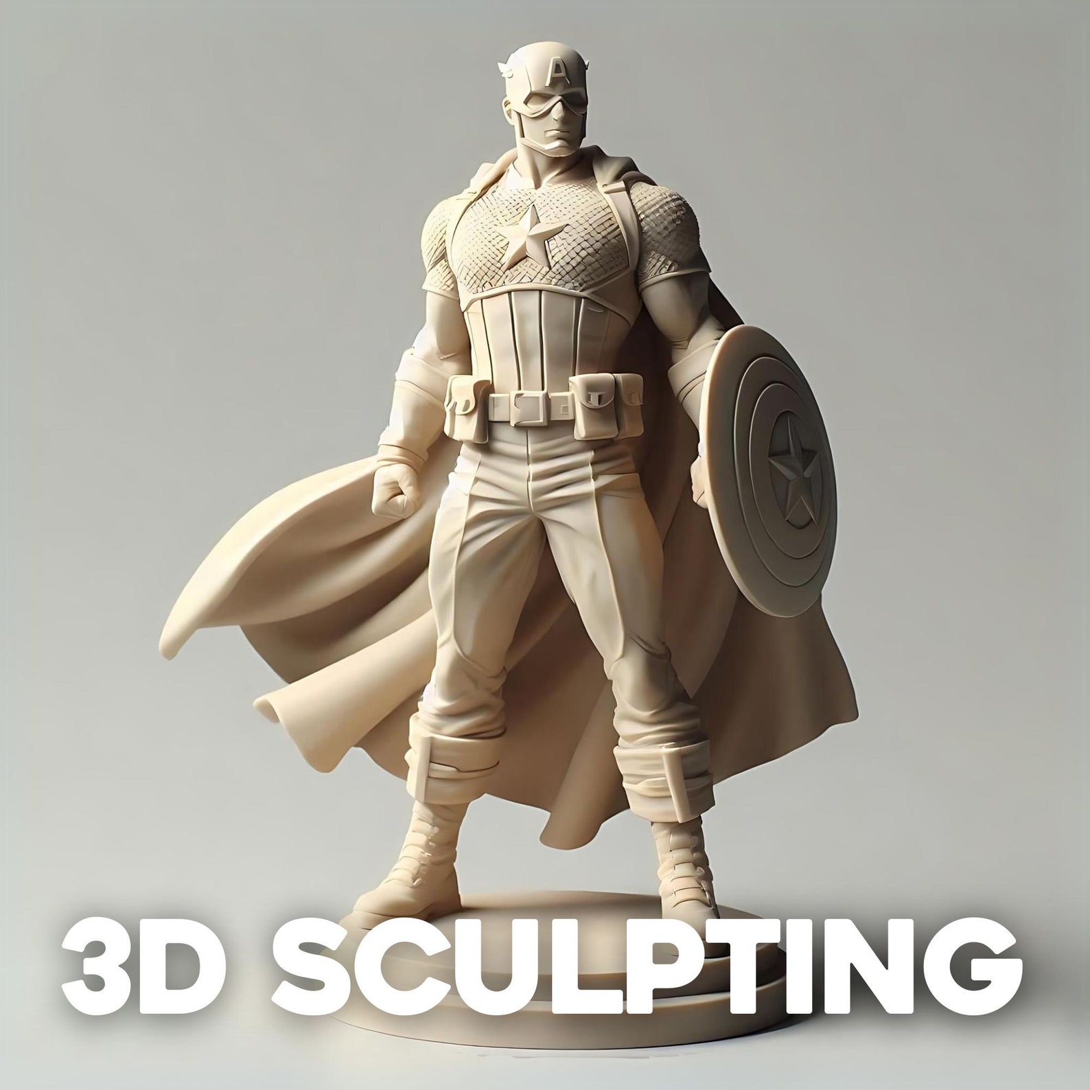 Custom 3D Sculpting for Printing, Action Figure, 3D Game Character ...