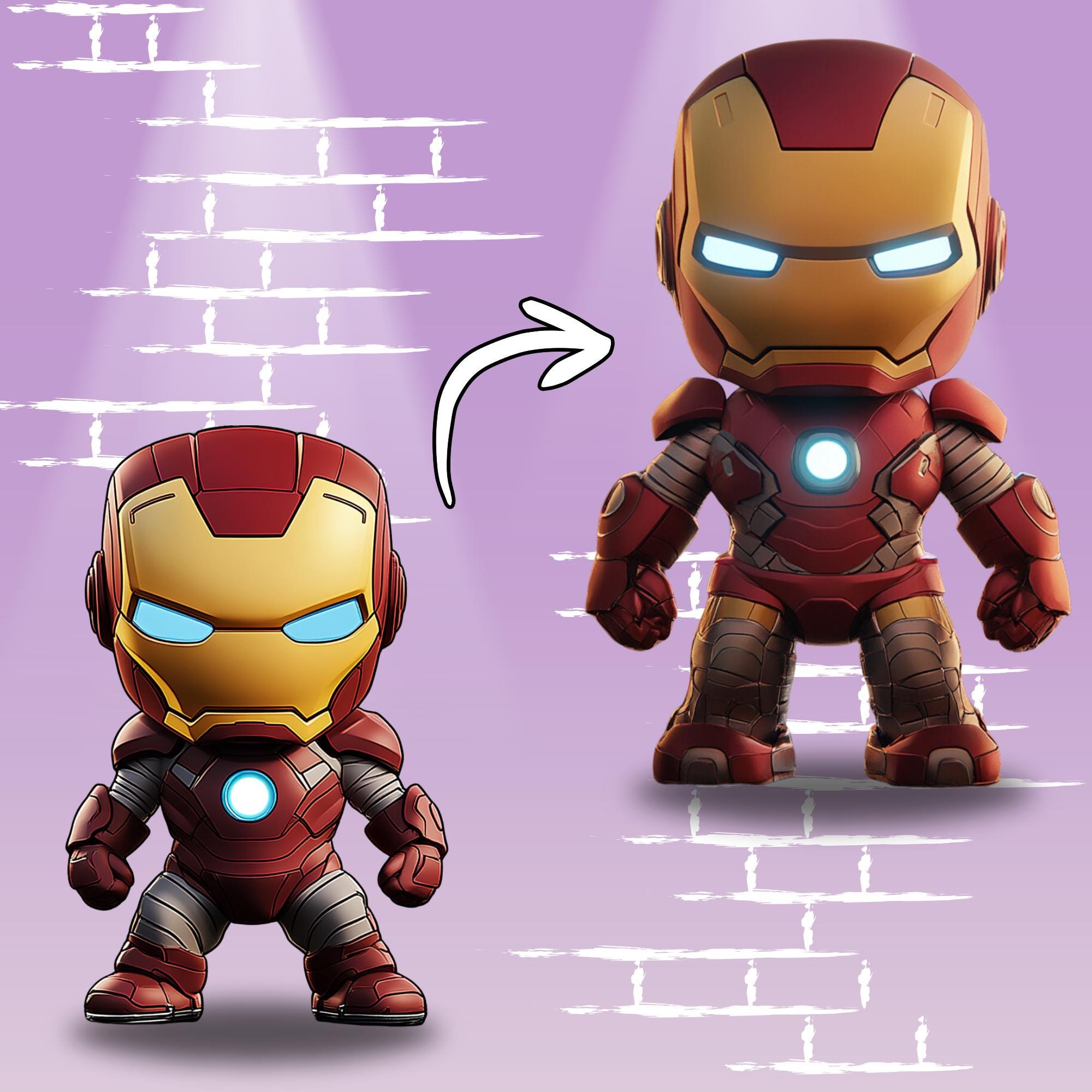 CUSTOM 2D to 3D, 3D Modeling, 3D Cute, 3D Art, 3D Modeling, 3D Mascot ...