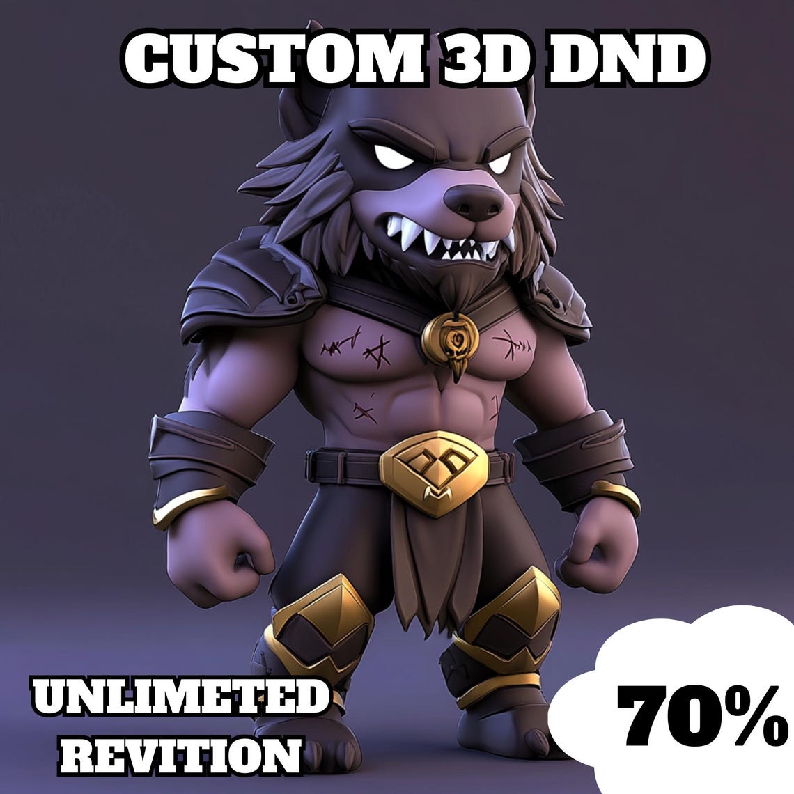 Custom 3D Modeling, 3D Dnd, Model Printing, STL, Anime Miniature ...