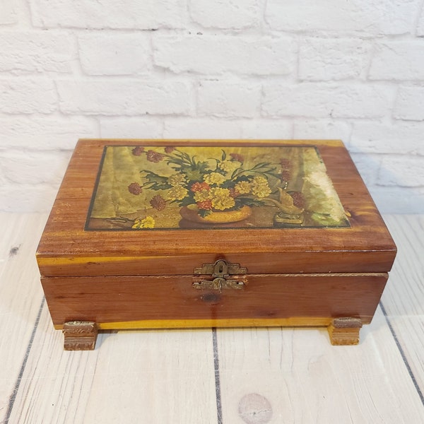 Lane Cedar Chest Jewelry Box - Etsy
