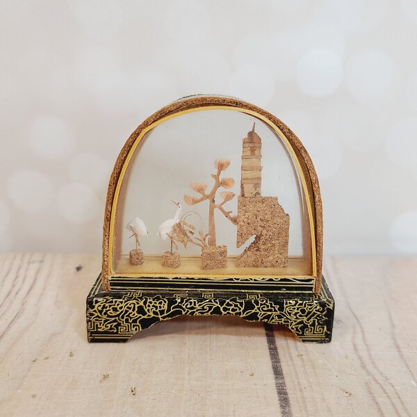 Asian Cork Sculpture - Etsy